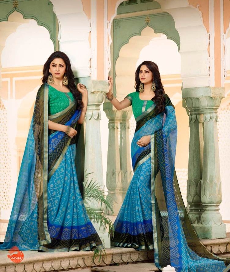 Rahi Vol 3 Sanskar Brasso Saree