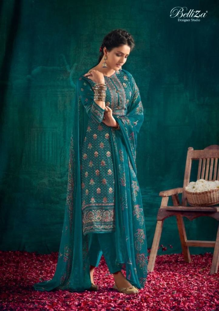 Belliza Neeza Pure Heavy Jam Cotton Daily Wear Unstitched Dress Materials