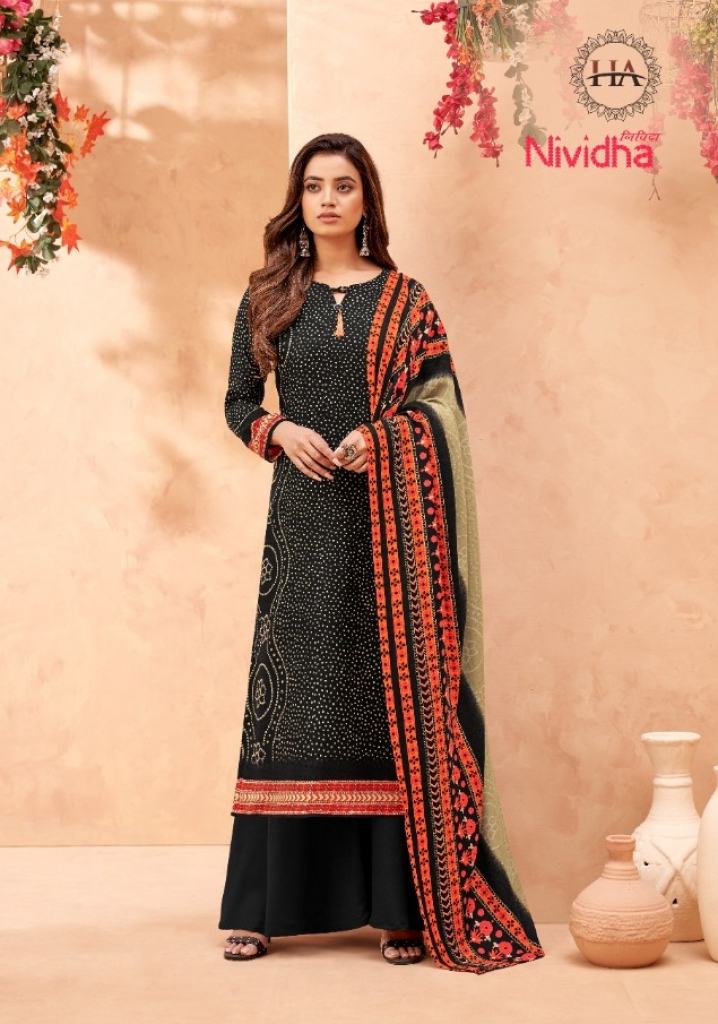 Harshit Nividha Winter Wear Wool Pashmina Collection,