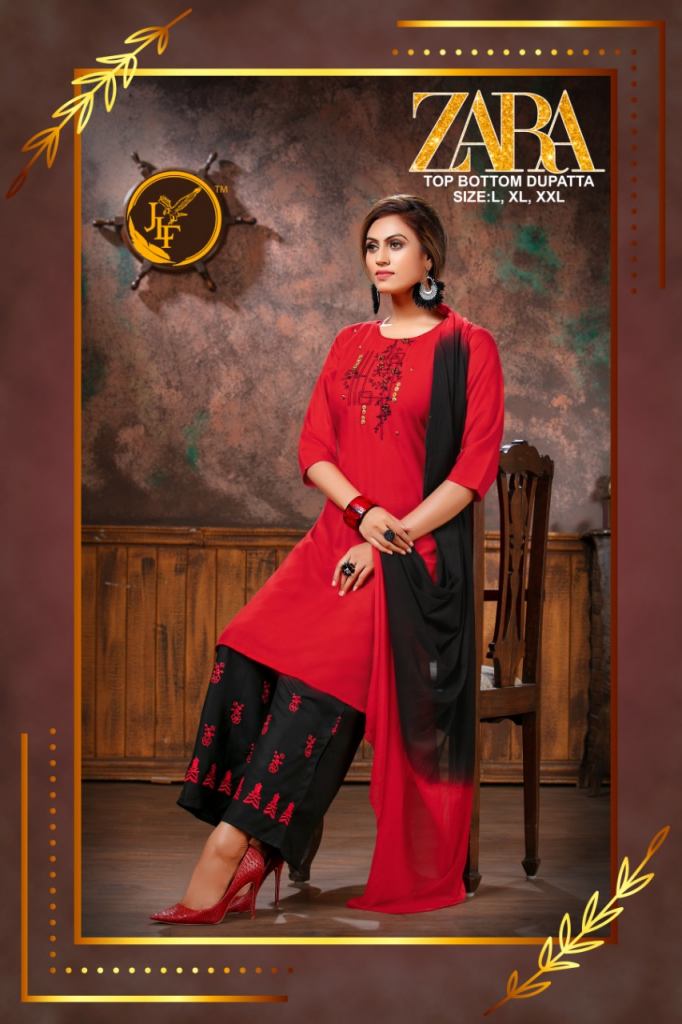 Jlf presents Zara Ready Made Suits Collection,this catalog fabric is ...