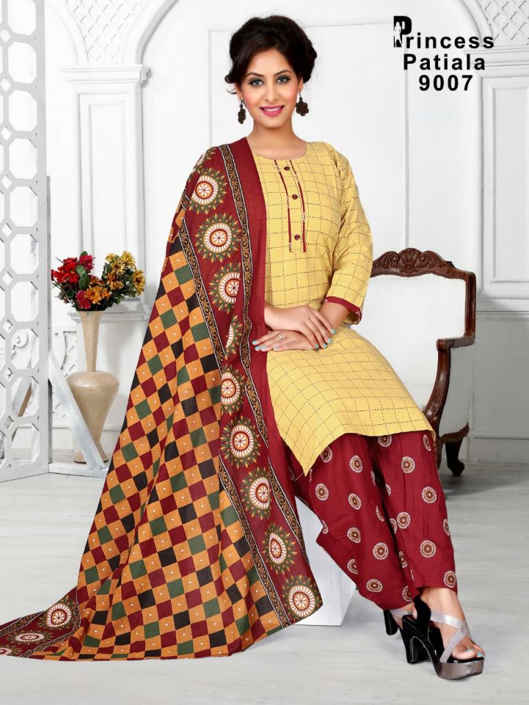 Princess Patiala vol 3 Printed Cotton Ready Made Catalog,