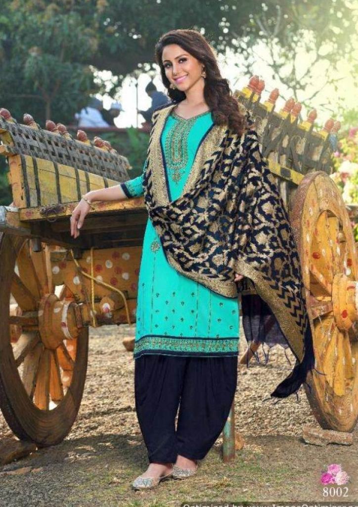 Utsav presents Menka Designer Dress Material, this catlog fabric is jam ...