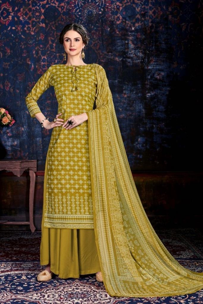 Zulfat Gulnaaz Designer Dress Material, this catalog fabric is cotton