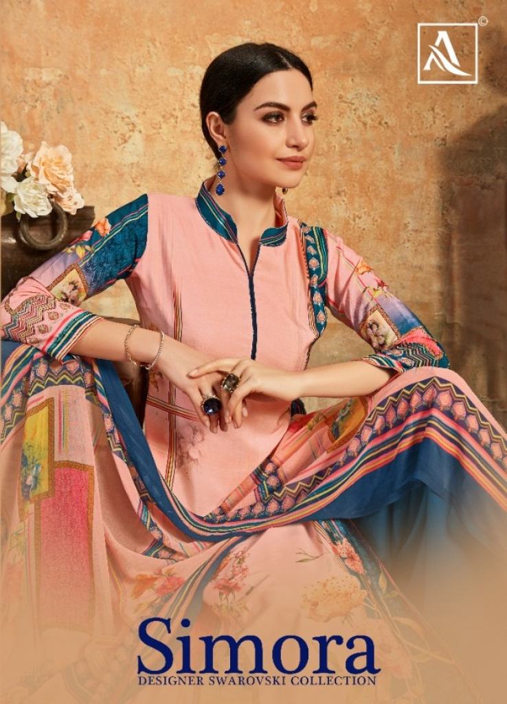 Alok Present Simora Dress material collection.